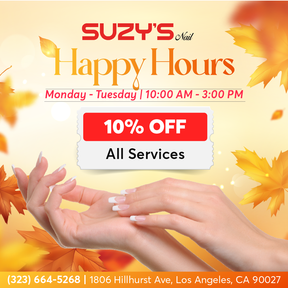 Suzy's Nail | Nail Salon In Los Angeles, CA 90027